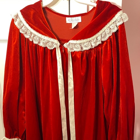 Komar Kids | Intimates & Sleepwear | Vintage Red Nightgown | Poshmark